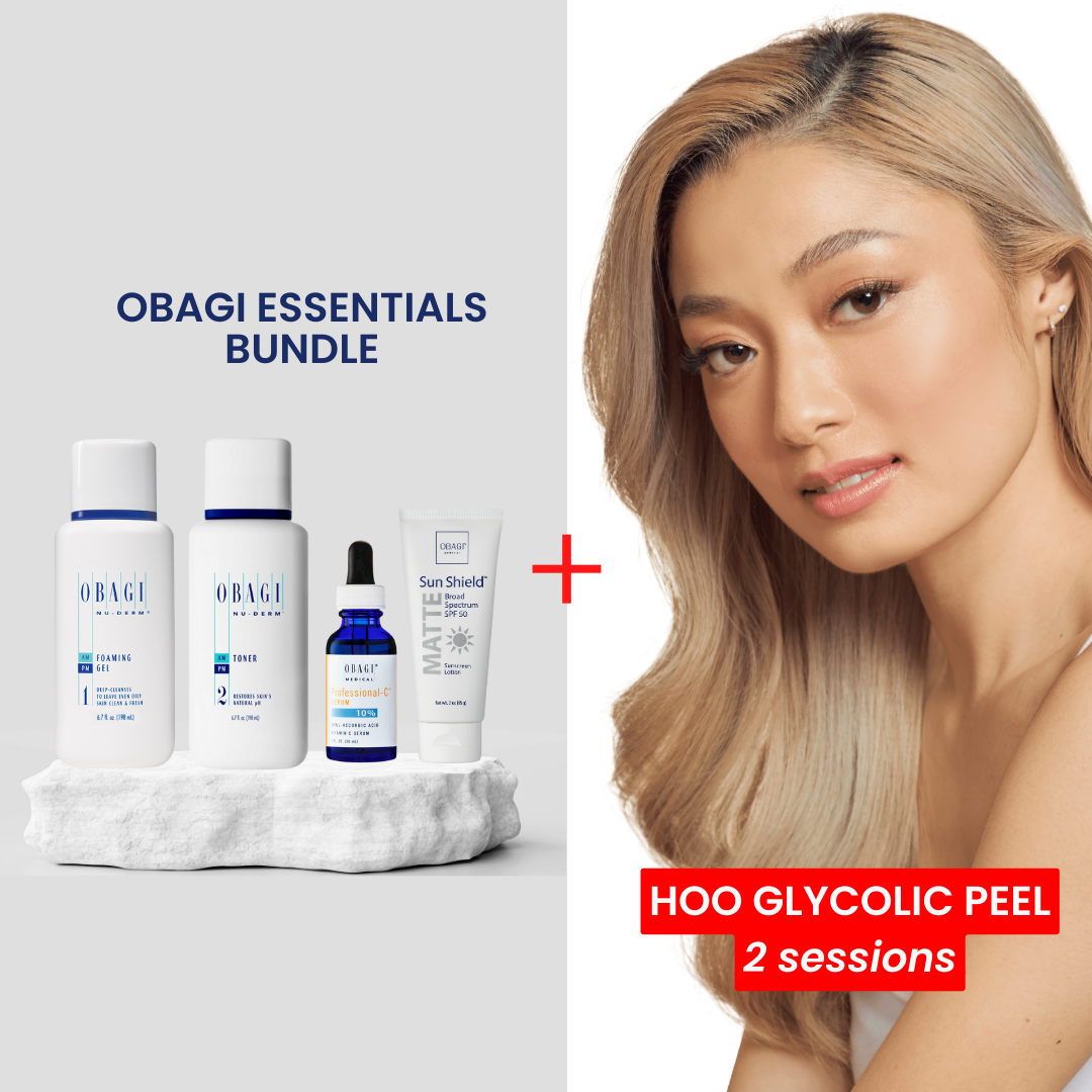 Obagi Essentials Bundle with HOO Glycolic Rejuvenating Peel – HOO Dermatology