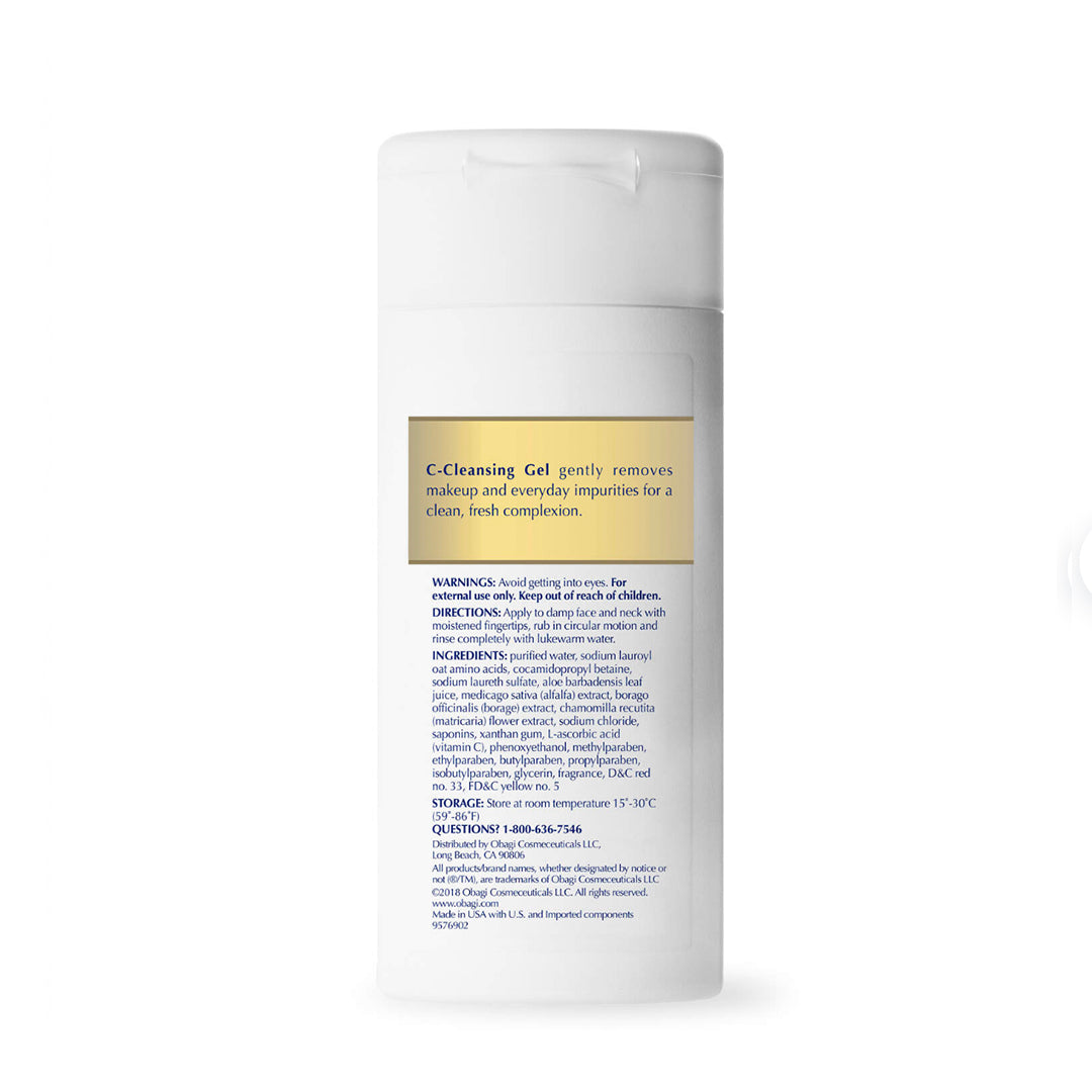 Obagi-C C-Cleansing Gel | Vitamin C Facial Wash – HOO Dermatology